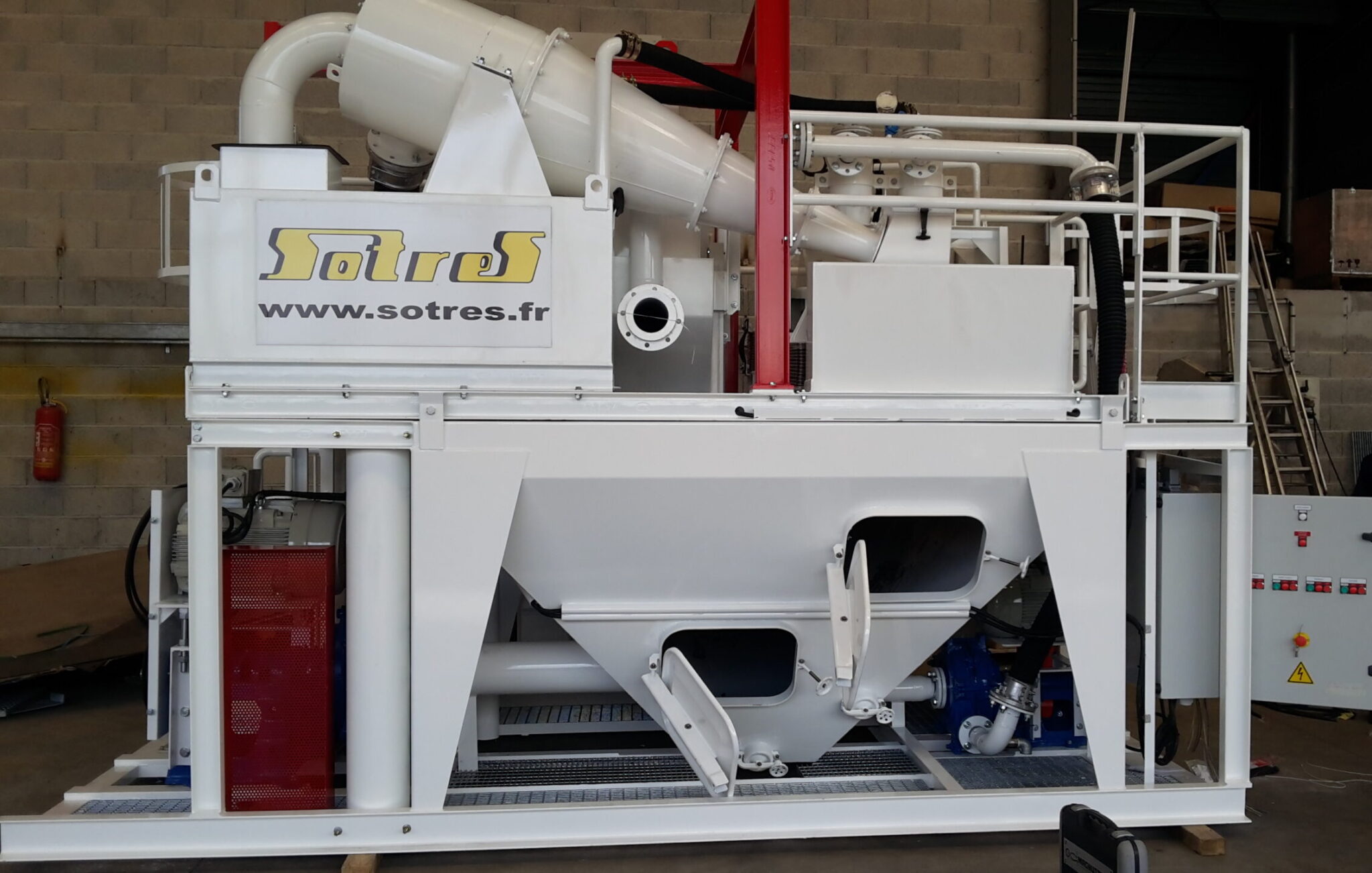 Sotres Desanding of bentonitic sludge