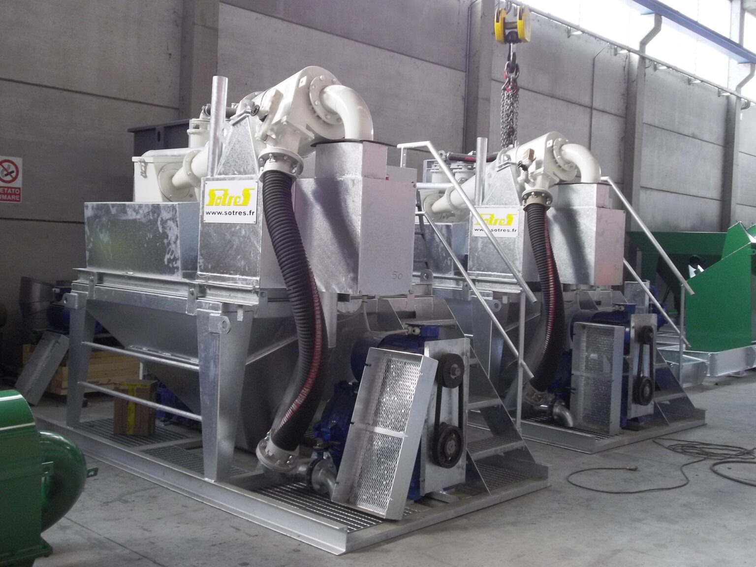 Sotres Desanding of bentonitic sludge